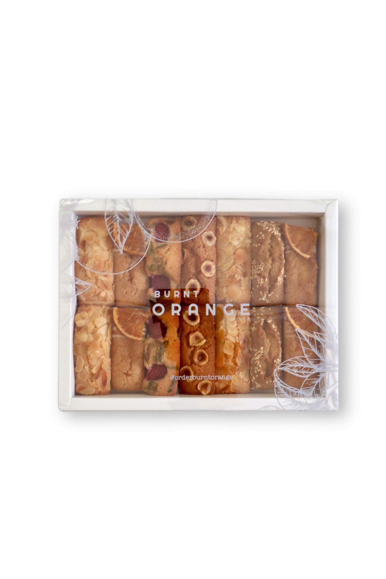 Sweet Financier Box – Burnt Orange